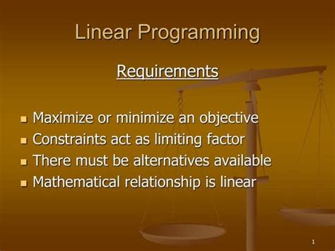 Chapter 2 Introduction To Optimisationppt