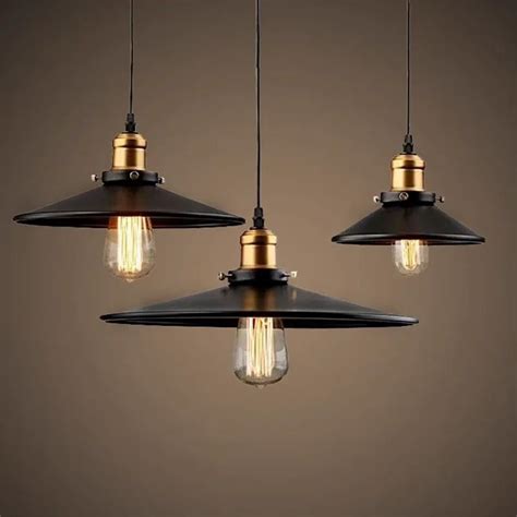 빈티지 펜던트 조명 장식 살롱 에디슨 로프트 스타일 빈티지 산업 레트로 펜던트 램프 E27 거치대 다리미 레스토랑 조명 Aliexpress Metal
