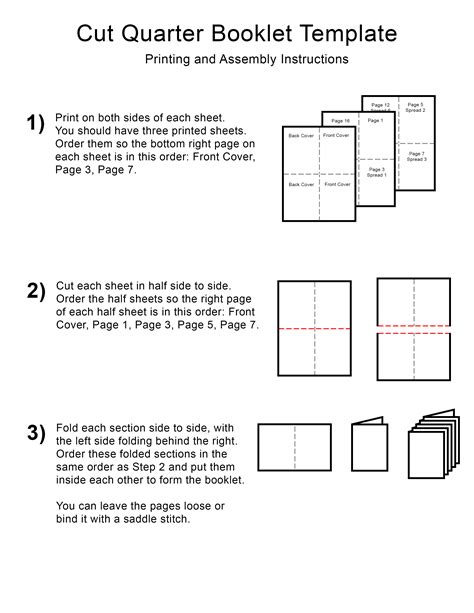 Booklet Number Of Pages At Kevin Marsh Blog