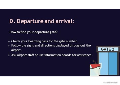 Travel Situation General Vocabulary… English Esl Powerpoints