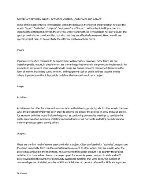 difference between inputs pdf