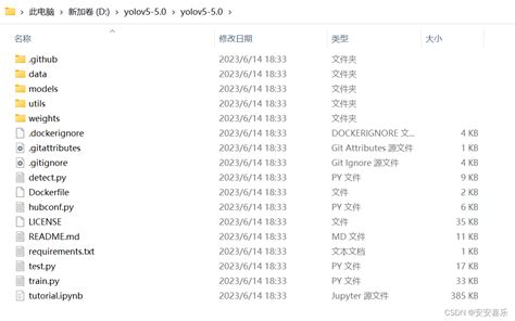 yolov5的搭建和训练数据集（附：纯小白搭建） yolov5源码下载 csdn博客