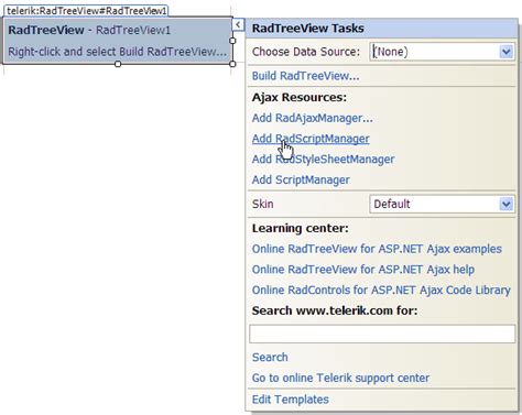 Telerik Web Forms Treeview Load On Demand Wcf Service Binding Telerik