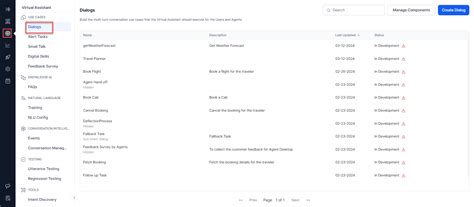 Navigating Dialog Tasks Kore Ai Docs