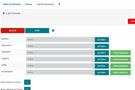 Lab Env Openshift Api Username Details Never Show Red Hat Learning Community