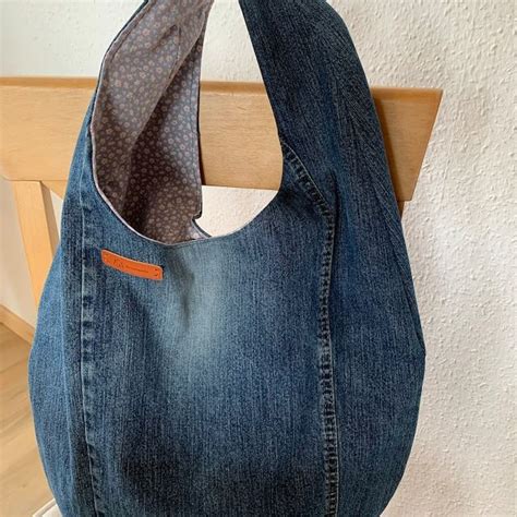 Sewing E Pattern Diy Denim Purse Pattern Slouchy Shoulder Bag To Make