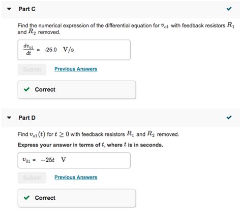 solved problem 8 61 the parameters for the circuit shown in