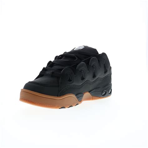 Osiris D3 Og 1371 103 Mens Black Synthetic Skate Inspired Sneakers Sho