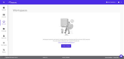publish a node app · katonic docs