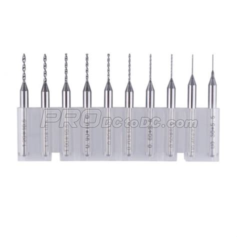 10 PCS LOT CNC Tools Drill Bits Engraving Cutters CNC Router Bits For PCB SMT CNC Mold Plastic