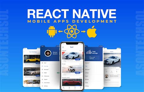 Develop Android And Ios Apps Using React Native By Asontechsol Fiverr