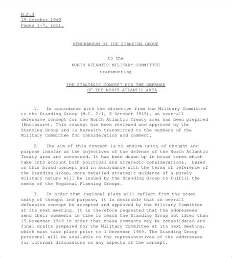 Strategy Memo Template Word PDF Google Docs Documents Download