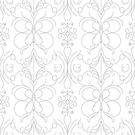 Premium Vector Damask Pattern