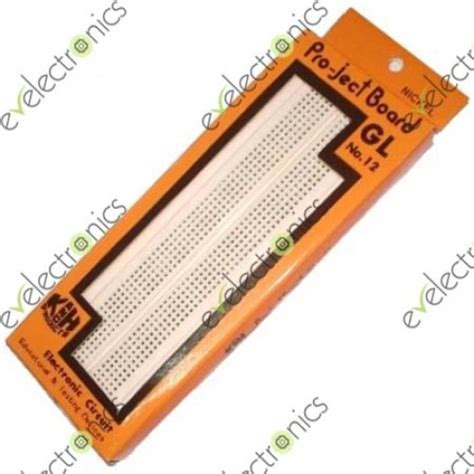Gl 12 Gl12 840 Tie Points Breadboard Solderless Prototyping Project Board In Pakistan