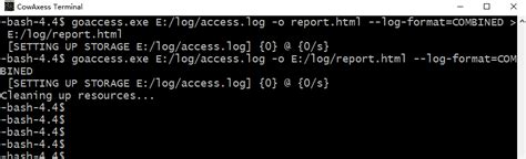 windows使用cowaxess goaccess 分析nginx日志 goaccess windows csdn博客