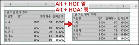 엑셀 유용한 기능 6가지 자동채우기 등 쉬운엑셀