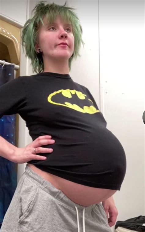 Big Pregnant Girl By Cf129 On Deviantart