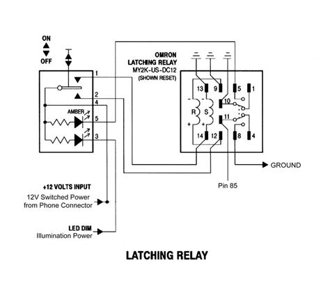 8 Pin Relay Schematic Wiring Diagram