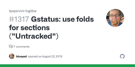 gstatus use folds for sections untracked · issue 1317 · tpope vim