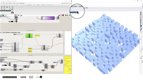 Ics 13 3d Cellular Automata Youtube