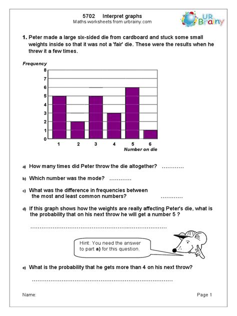 Interpret Graphs Questions Pdf Graph Theory Mathematical Relations