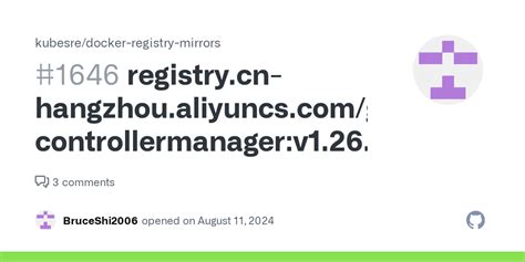 Registry Cn Hangzhou Aliyuncs Google Containers Kube Controllermanager V Issue