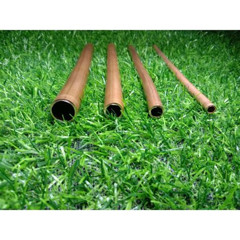 ท่อทองแดง Diy 1 ชุดมี 4 ชิ้น ขนาด 1 4 3 8 1 2 5 8 หนา 0 70 มิล ยาว 10 Cm Shopee Thailand