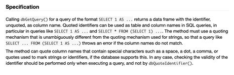 ability to upload and download a dataframe from a database such that