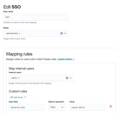 Single Sign On 401 Unauthorized On Wazuh Dashboard Via Saml Sso