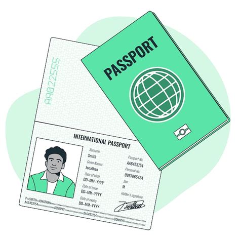 Green Card Passport Vectors And Illustrations For Free Download Freepik