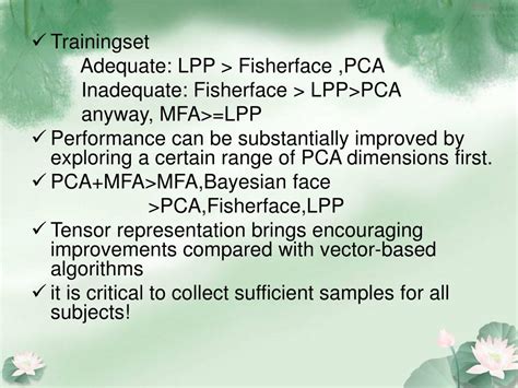 Ppt Graph Embedding And Extensions A General Framework For Dimensionality Reduction