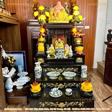 Cách Sắp Xếp Bàn Thờ Thần Tài Thổ Địa đẹp Và Sơ đồ Bàn Thờ ông Địa Chuẩn Phong Thủy