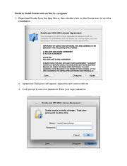 A Step By Step Guide To Install Xcode And Run C Programs Course Hero