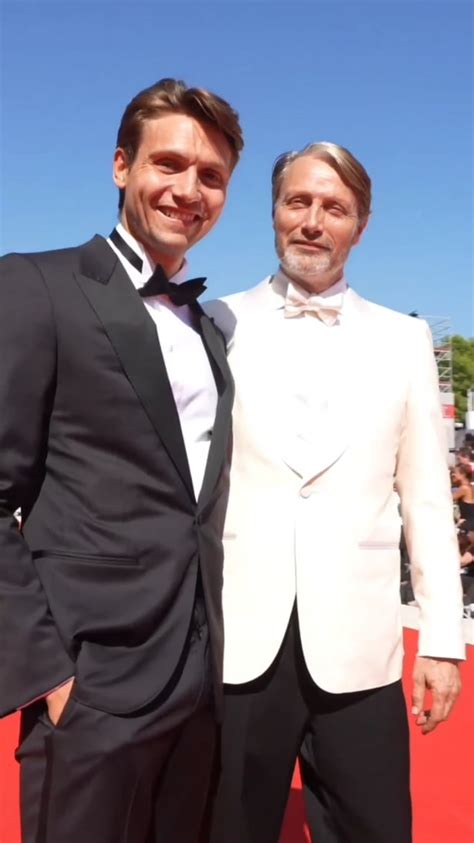 Mads Mikkelsen Showing Off His Handsome Son Rmadsmikkelsen