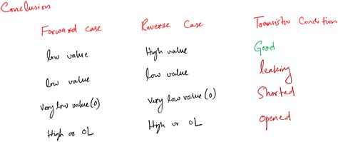 Transistor Testing Identify Good Bad Transistor