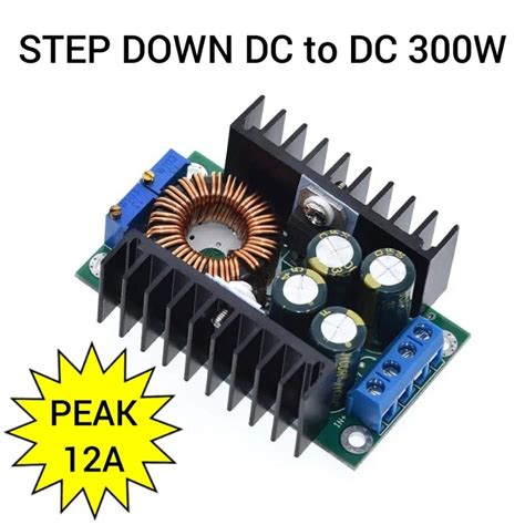 Jual Module Step Down Dc To Dc 9a 300w Buck Converter Penurun Tegangan Shopee Indonesia