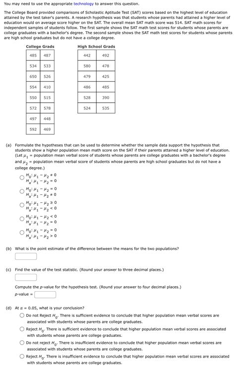 Solved A Formulate The Hypotheses That Can Be Used To Chegg