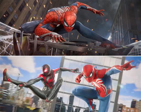Marvels Spider Man Vs Spider Man 2