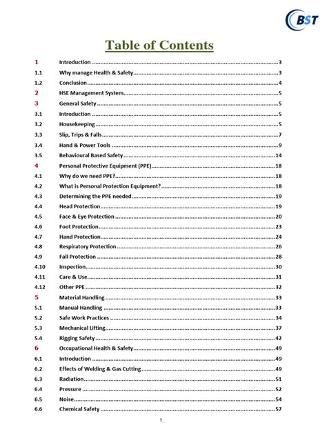 Ghse Fsp Use Printout Pdf Personal Protective Equipment Safety
