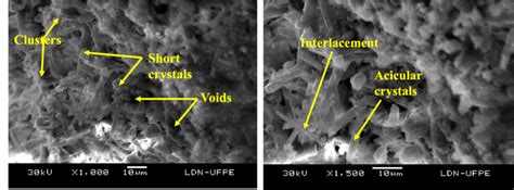 Micrograph Of Mortar Formulation 22 Wg 05 Ga 105 And Pce Download Scientific