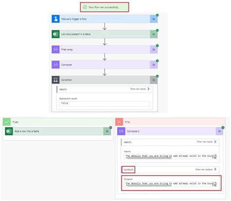 How To Check If A Row Exists In Excel Using Power Automate Enjoy
