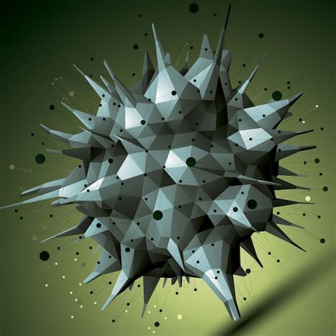 Premium Vector Vector Digital 3d Abstraction Lattice Geometric Polygonal Element Perspective