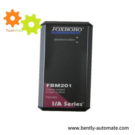 foxboro fbm201 p0914sq advanced analog input interface module