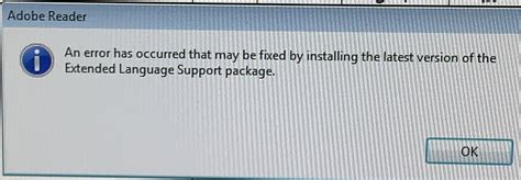 Tech Kiranangal Adobe Reader DC An Error Occurred That May Be Fixed By Installing The Latest
