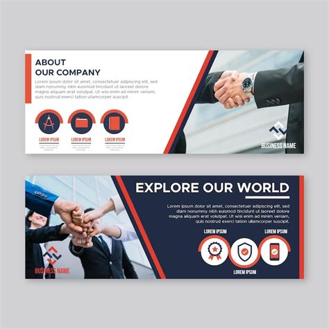 11 페이지 기업 현수막 이미지 Freepik에서 무료 다운로드