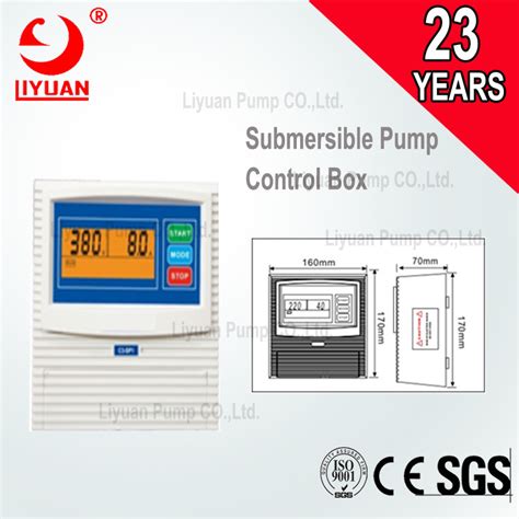 Three Phase Control Box 1 5kw 7 5kw For Submersible Pump Control Box And Starter