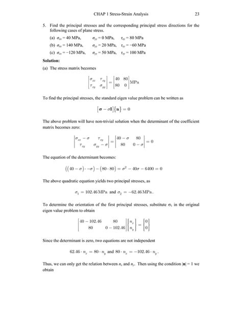 Solution Manual For Introduction To Finite Element Analysis And Design