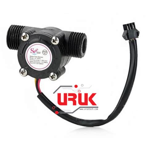 Water Flow Sensor 1 30lmin Flow Meter Yf S201 G12 Uruktech