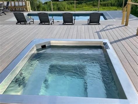 Stainless Steel Hot Tubs And Spas At Dell Outdoor Nj