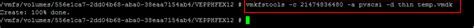 How To Re Create The Missing VMDK File Descriptor Experts Exchange